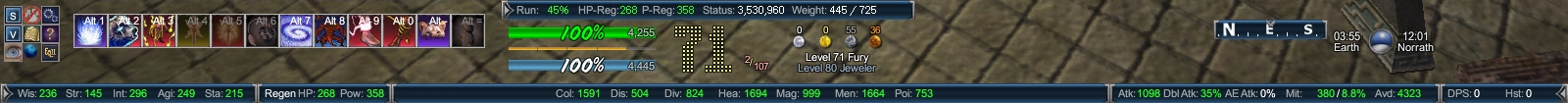 Is there a way to see how much xp you gain in numerical form ...